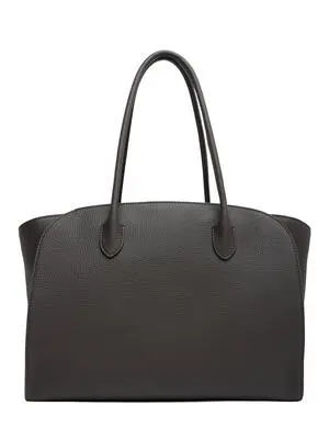 THE ROW Marlo 14 Walnut Brown Bag Brown