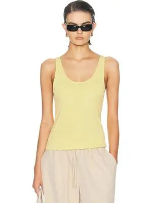EAVES Auden Knit Tank - Limon