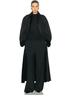 Nour Hammour Dorian Coat - Black