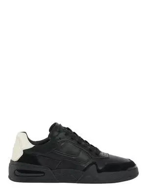 GIUSEPPE ZANOTTI Casper Lace-up Low-top Sneakers - Black