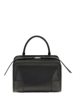 Loewe Medium Amazona 180 Calfskin Top Handle Bag Black