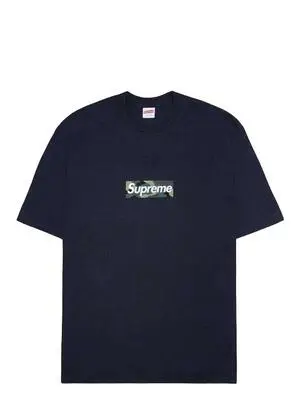 Supreme Fw23 Box Logo T-shirt - Navy