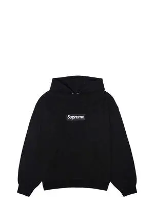 Supreme Fw23 Box Logo Hooded Sweatshirt - Black