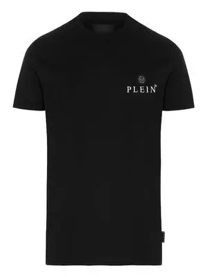Philipp Plein Logo-print Cotton T-shirt - Black
