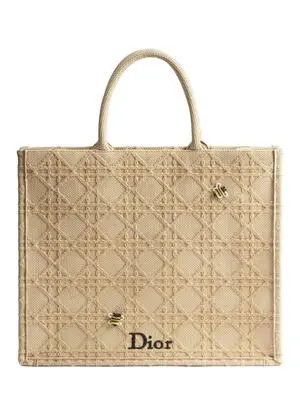 Dior Large Book Tote - Nude