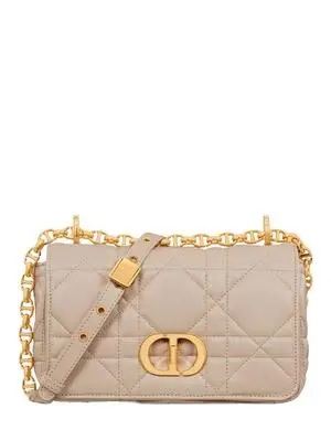 Dior Small Soft Caro Bag - Nude