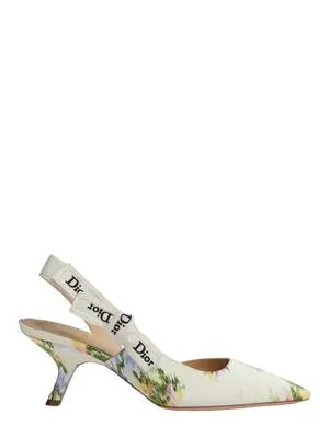 DIOR Dior Slingback Pump With Floral Embroidery