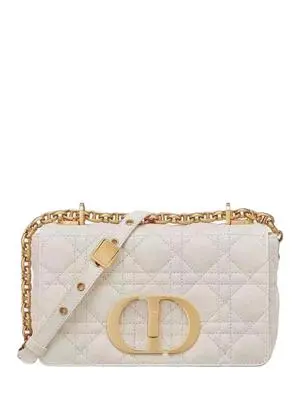 Dior Small Caro Bag - Nude