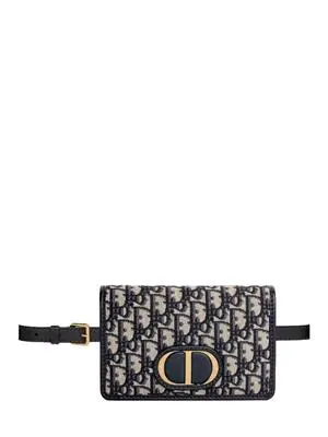 Dior 30 Montaigne Pouch - Black