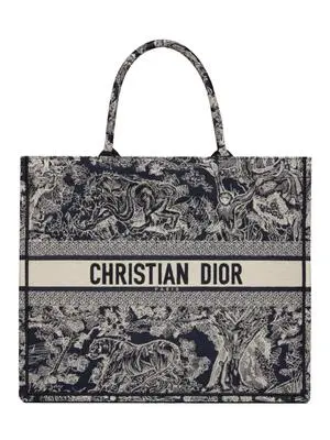 Dior Large Book Tote - Black