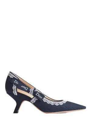 Dior J'a Pump With Lace Detail - Blue