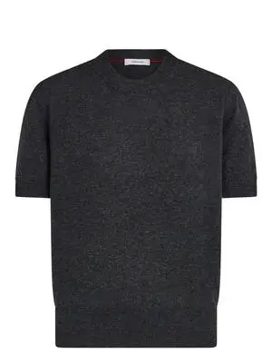 SALVATORE FERRAGAMO Ferragamo Pure Wool Top With Gancini Detail