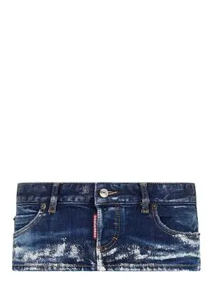 Dsquared2 Denim Mini Skirt - Blue