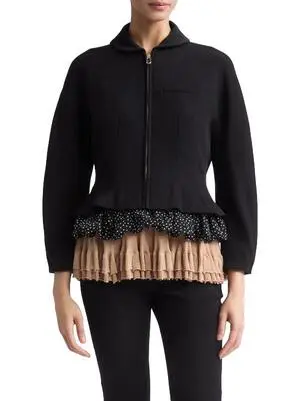 ASHLYN Cade Kick Flare Pants - Black