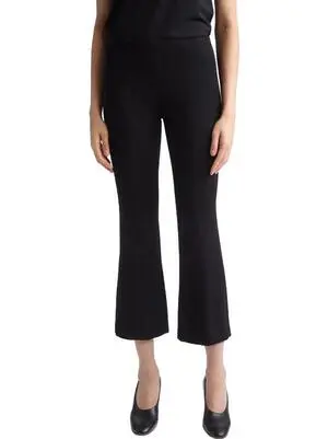 ASHLYN Cade Kick Flare Pants - Black
