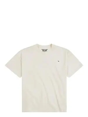 PAPER PLANES Gothic Logo Graphic T-shirt - Eggshell