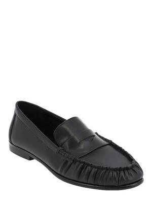 Mia Carrson-p Faux Leather Penny Loafer - Black
