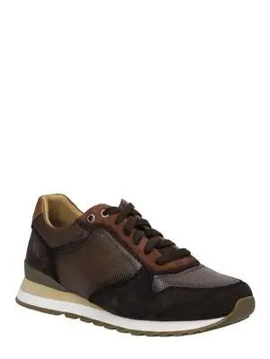 Josef Seibel Axel 01 Leather Lace-up Sneakers - Moro