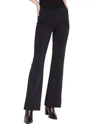 Lyssé Spencer Neoprene Flare Trousers - Black
