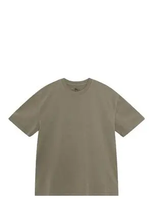 StÜssy Garment Dyed Short Sleeve Tee Shirt - Olive