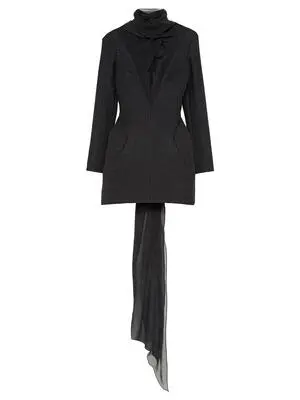 ALEXANDER MCQUEEN Light Tweed Evening Dress