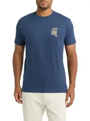 SWANNIES Journey Out Of Bounds Graphic T-shirt - Navy