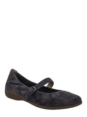 Josef Seibel Josef Seibel Fenja 37 Leather Mary Jane Asphalt