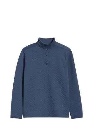 SWANNIES Cory Quilted Snap Placket Pullover