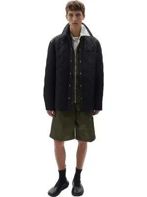 BOTTEGA VENETA Bottega  Veneta Nylon And Cotton Quilted Overshirt