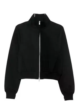 THOM KROM High-neck Zip-up Jacket - Black