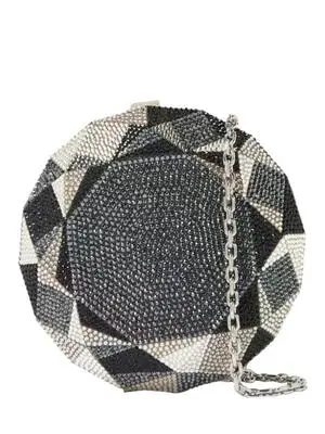 JUDITH LEIBER Judith Leiber Diamond Geometric Clutch Bag