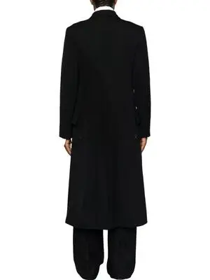 YOHJI YAMAMOTO Yohji Yamamoto Double-Breasted Coat