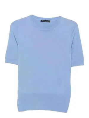 BETTY BARCLAY Short-sleeve Crew-neck T-shirt - Blue