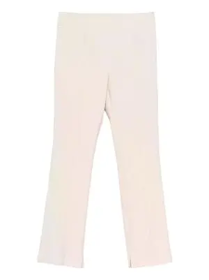 Peserico Seam Detail Slit-hem Trousers - Neutrals