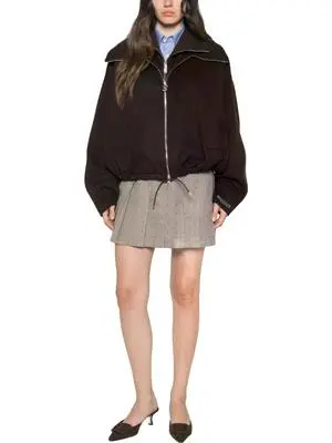 P.A.R.O.S.H P.A.R.O.S.H. Crystal-Embellished Pleated Mini Skirt