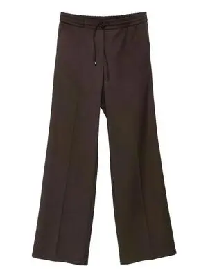 BERWICH Patrizia Wide-Leg Trousers Brown
