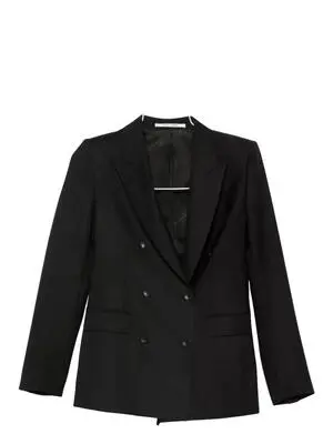 TAGLIATORE Tagliatore Peak-Lapel Double-Breasted Suit