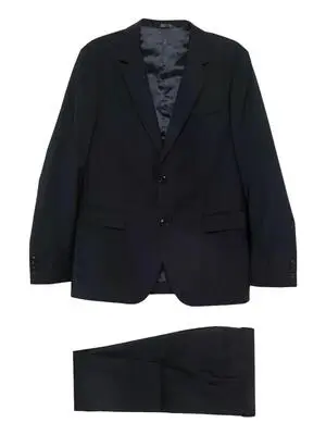 BOSS Three-piece Single-breasted Suit - Blue
