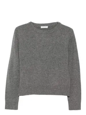 PHILO-SOFIE Crew Neck Cashmere Sweater - Grey