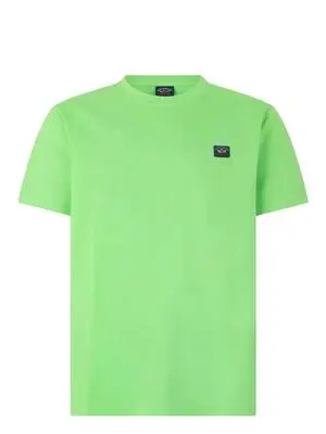 Paul & Shark Logo-patch Short-sleeve T-shirt - Green