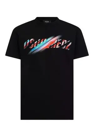 Dsquared2 Logo-print T-shirt - Black