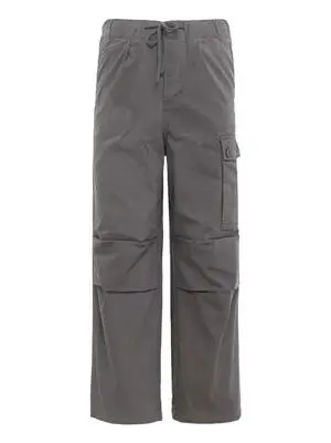 APPLIED ART FORMS Applied Art Forms Grey Cotton Wide-Leg Cargo Pants