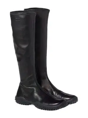 Miu Miu Stretch Nappa Leather Boots - Black