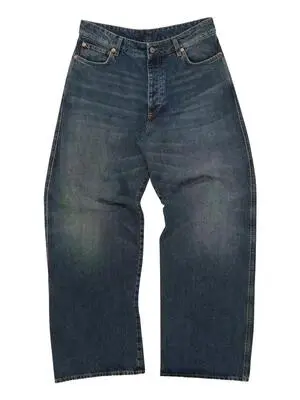 FORTELA Fortela Jaronlow Stone-Wash Wide-Leg Jeans