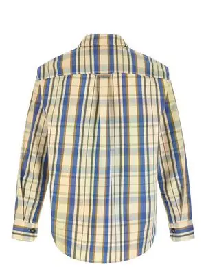 A.p.c. Check-pattern Nathan Shirt - Neutrals