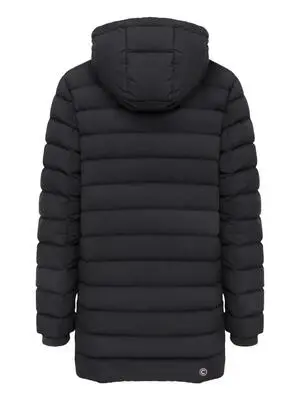COLMAR Padded Hooded Coat - Black