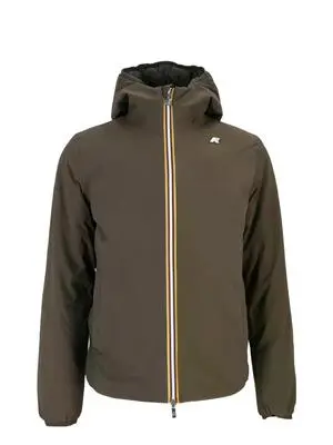 K-WAY Hooded Zip-up Jacket - Green