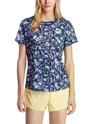 SAYSKY SAYSKY Floral Print Crewneck T-Shirt