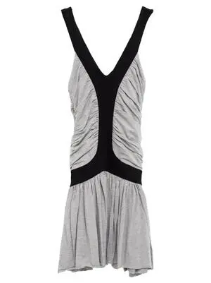 Gimaguas Molly Ruched Mini Dress - Grey