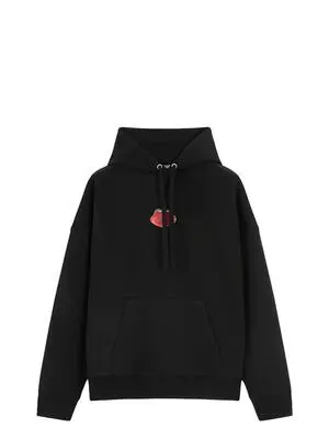 Fiorucci Printed Hoodie - Black